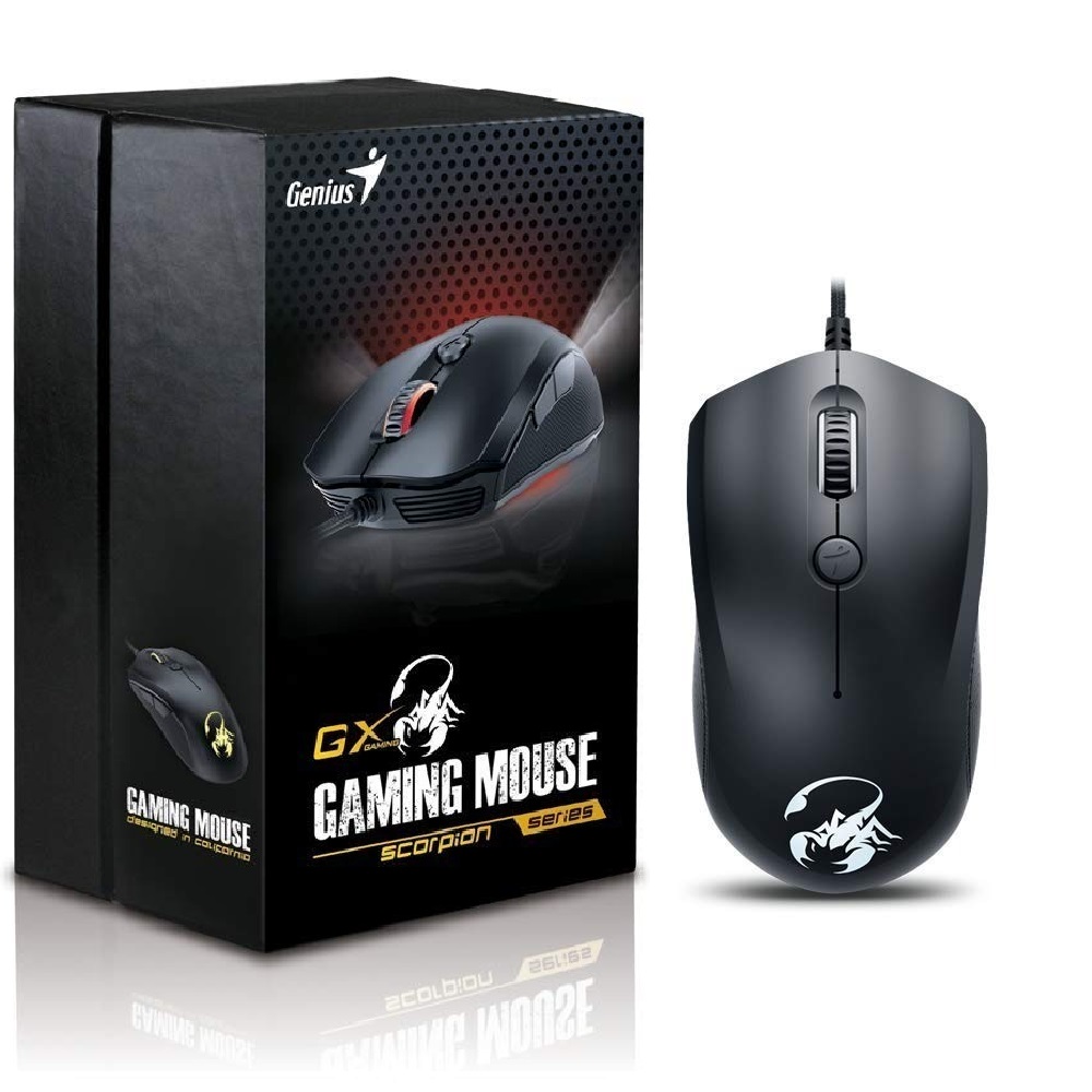 Mouse Gamer Gx Scorpion M6-400 Genius | Lang Tecnologia
